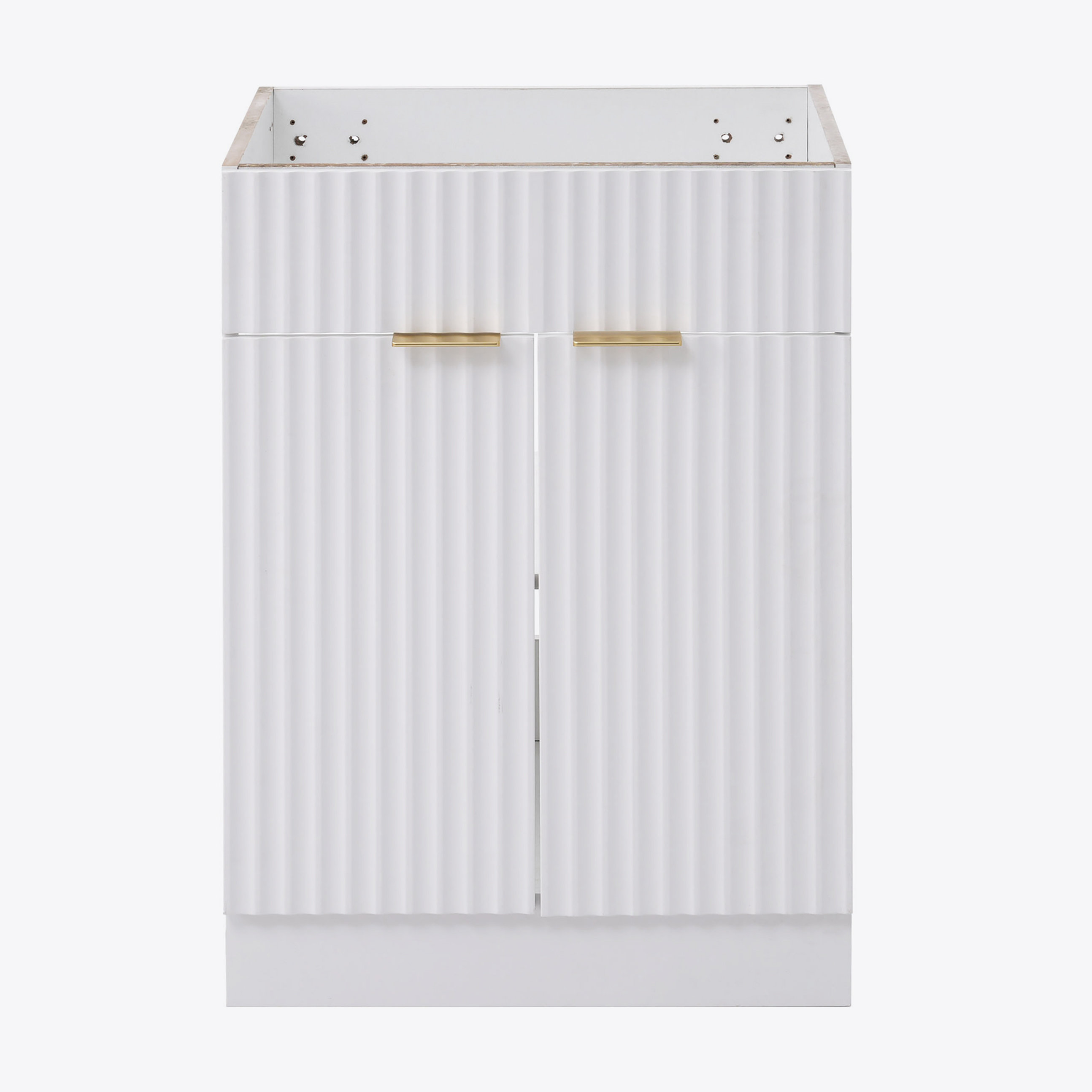 Farm on table [Cabinet seulement] Meuble-lavabo moderne de 24 po ...